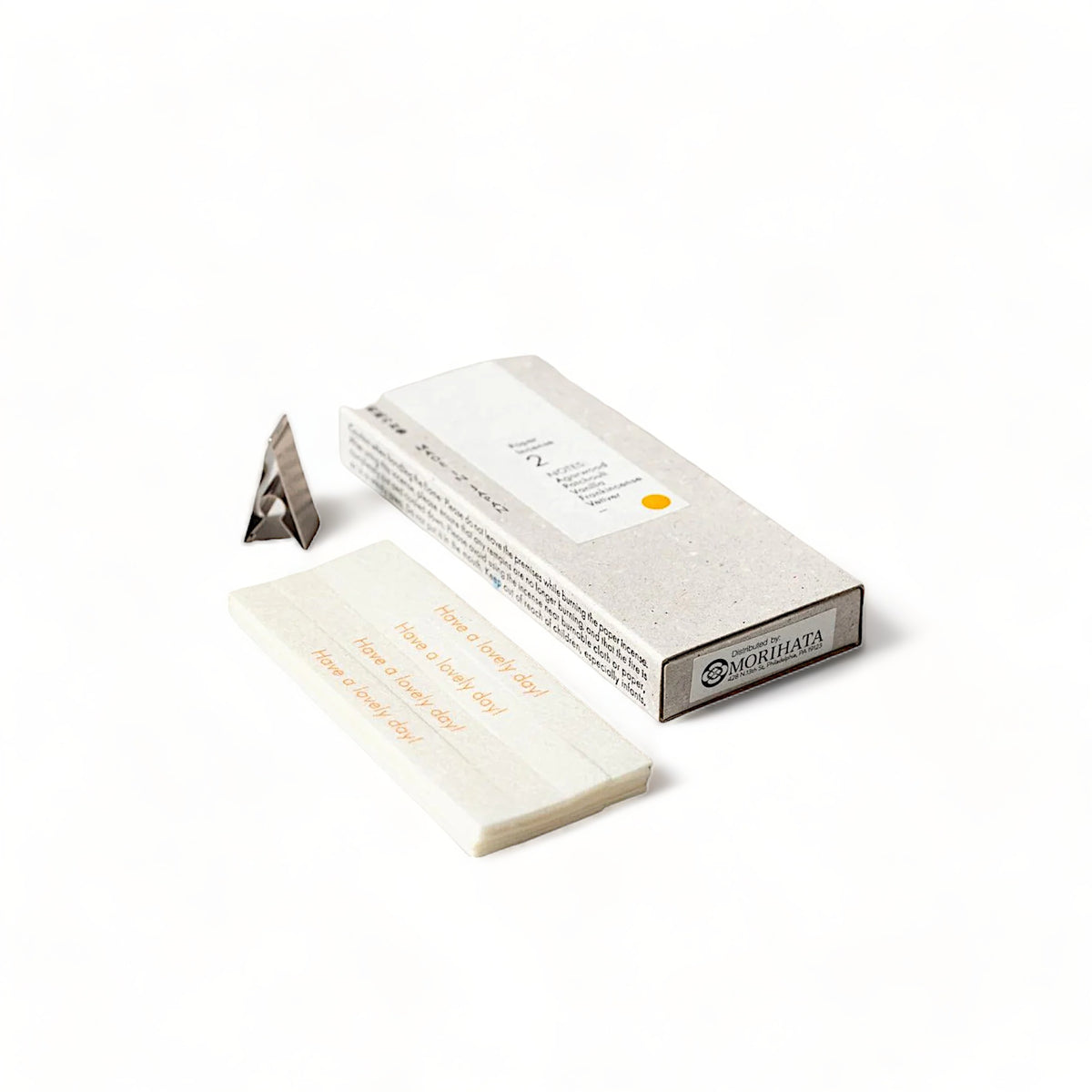 Rice Paper Incense #2 | Elegant agar wood (resin). – hibino